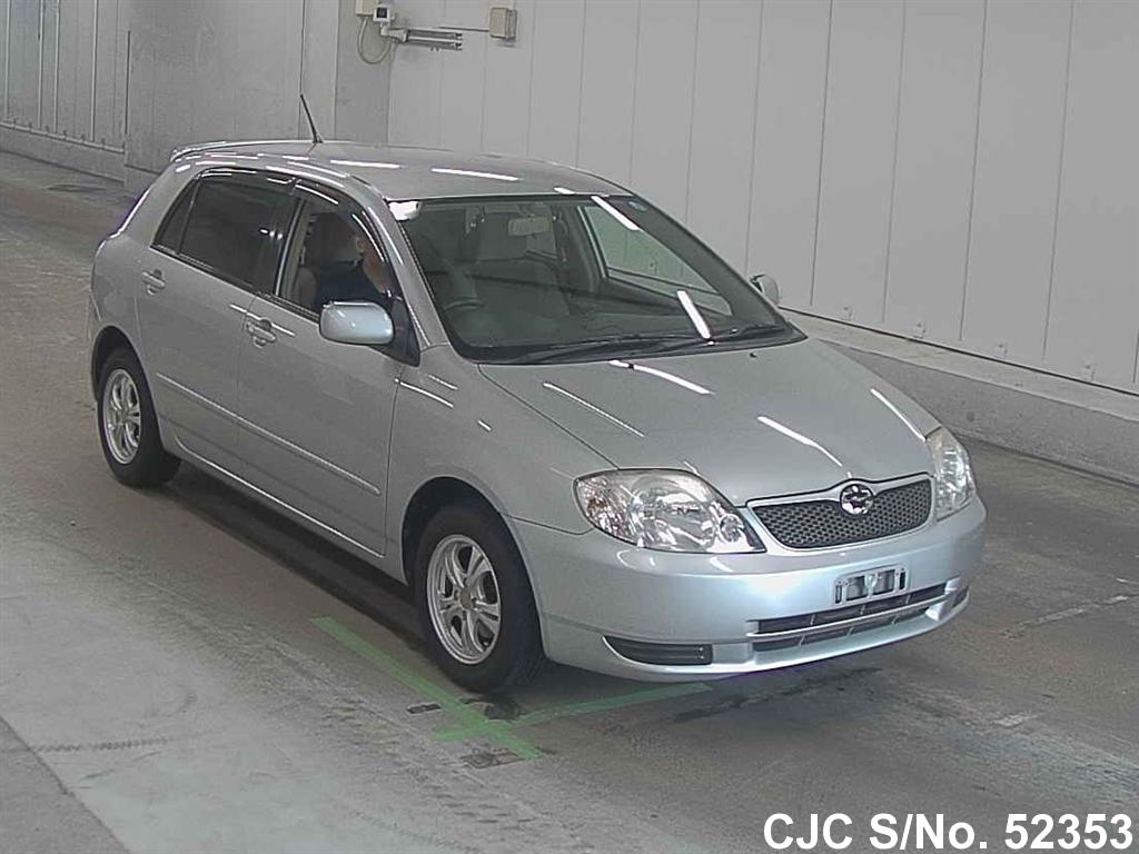2001 Toyota Corolla Runx Silver for sale | Stock No. 52353 | Japanese Used Cars Exporter