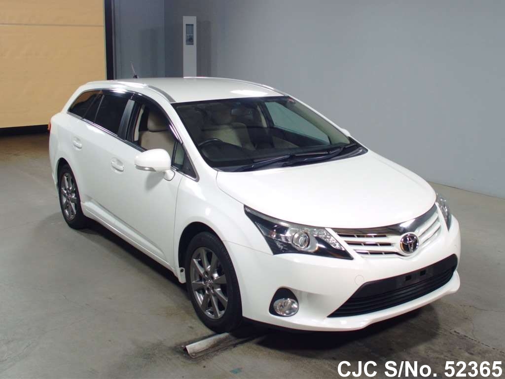 2012 Toyota Avensis White for sale | Stock No. 52365 | Japanese Used ...