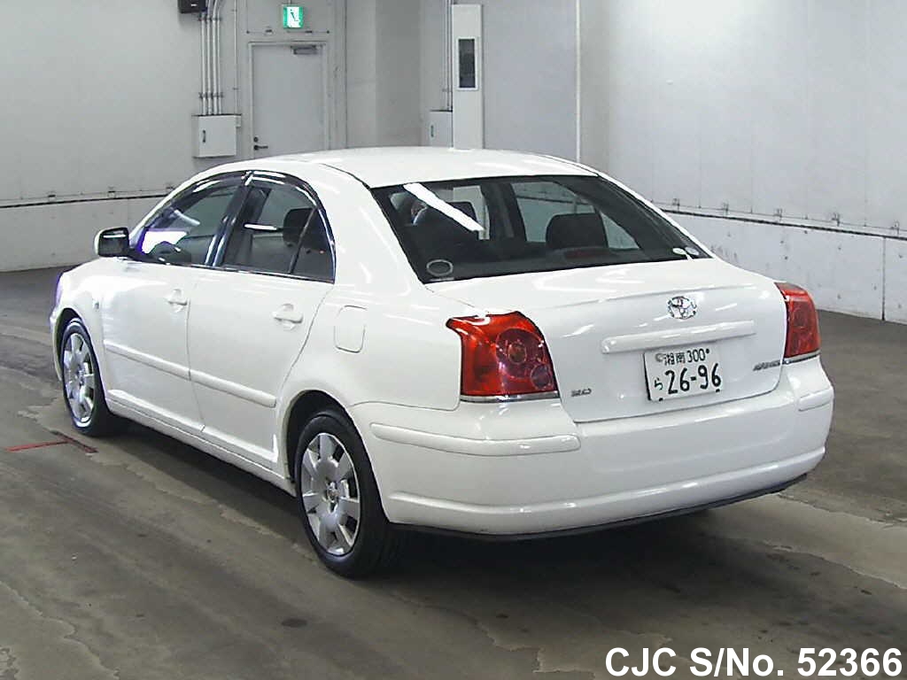 2006 Toyota Avensis White for sale | Stock No. 52366 | Japanese Used ...