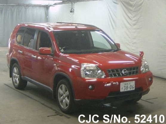 2010 Nissan X-Trail Red for sale | Stock No. 52410 | Japanese Used Cars ...