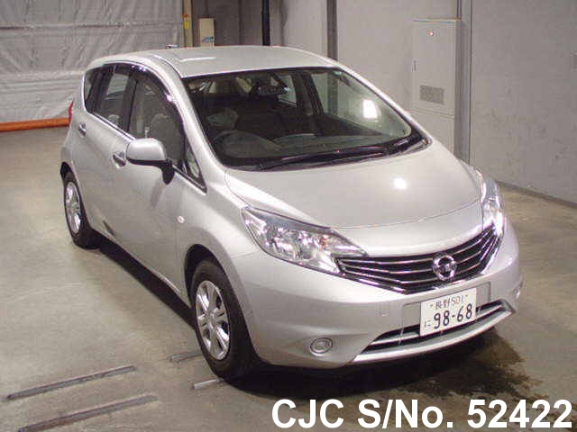 2014 Nissan Note Silver for sale | Stock No. 52422 | Japanese Used Cars ...