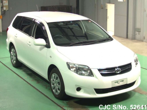 2011 Toyota Corolla Fielder White for sale | Stock No. 52641 | Japanese ...