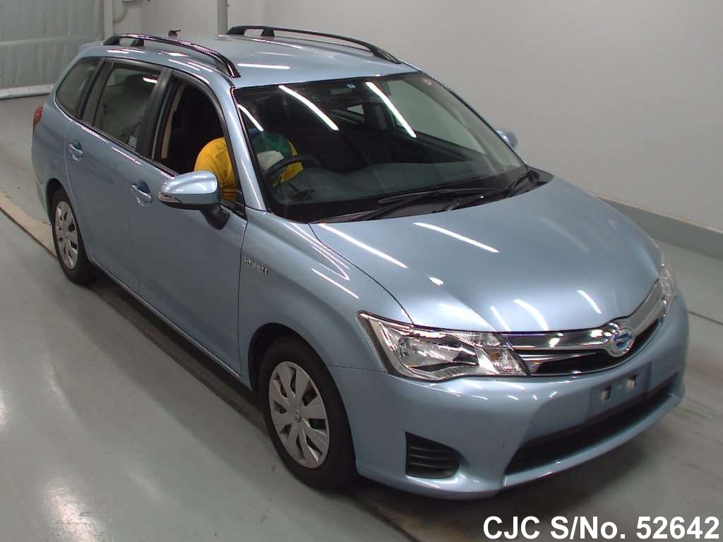 2014 Toyota Corolla Fielder Blue for sale | Stock No. 52642 | Japanese ...