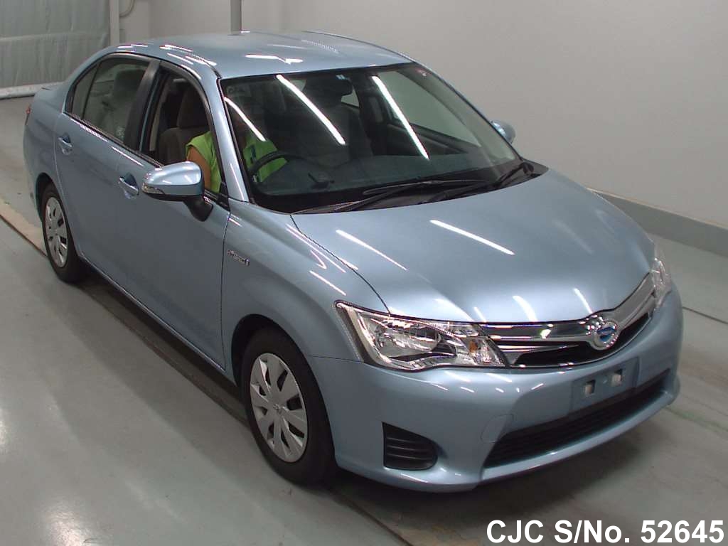2014 Toyota Corolla Axio Blue for sale | Stock No. 52645 | Japanese ...
