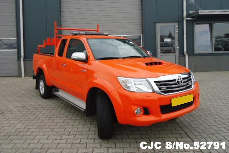 2012 Left Hand Toyota Hilux Orange for sale | Stock No. 52791 | Left ...