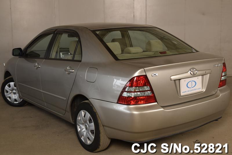 2002 Toyota Corolla Silver for sale | Stock No. 52821 | Japanese Used ...