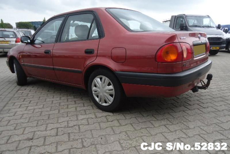 1998 Left Hand Toyota Corolla Red for sale | Stock No. 52832 | Left ...