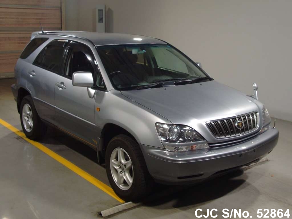 2001 Toyota Harrier Silver 2 Tone for sale | Stock No. 52864 | Japanese ...