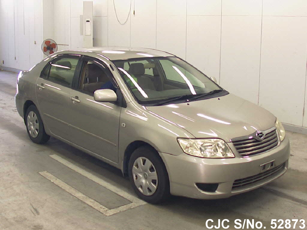 2004 Toyota Corolla Silver for sale | Stock No. 52873 | Japanese Used ...