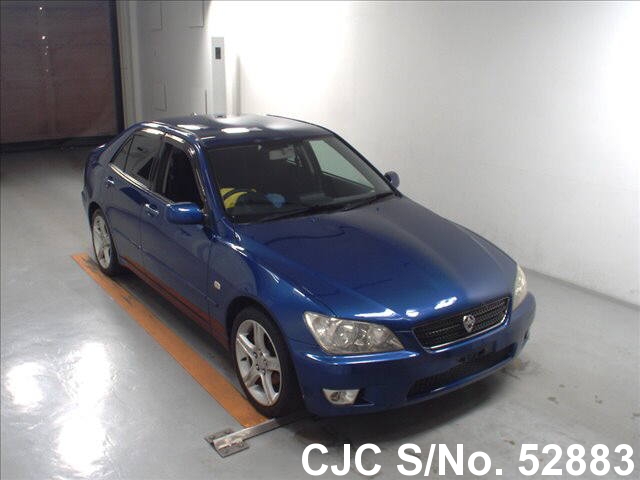 2003 Toyota Altezza Blue for sale | Stock No. 52883 | Japanese Used ...