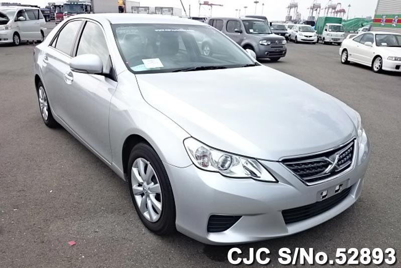 2012 Toyota Mark X Silver for sale | Stock No. 52893 | Japanese Used ...