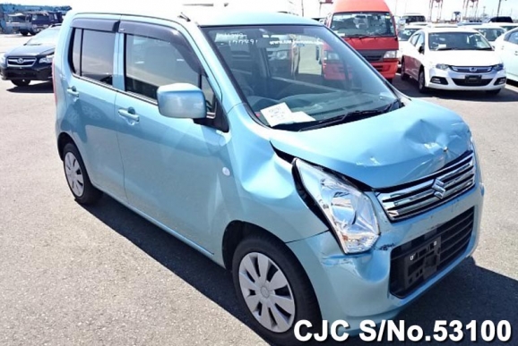 2013 Suzuki Wagon R Blue for sale | Stock No. 53100 | Japanese Used ...