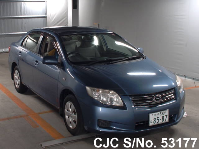 2008 Toyota Corolla Axio Blue for sale | Stock No. 53177 | Japanese ...