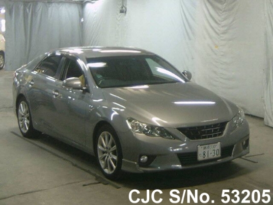 2010 Toyota Mark X Gray for sale | Stock No. 53205 | Japanese Used Cars ...