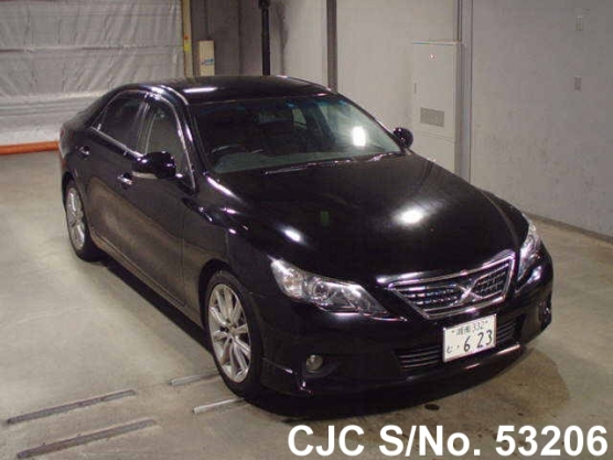 2010 Toyota Mark X Black for sale | Stock No. 53206 | Japanese Used ...