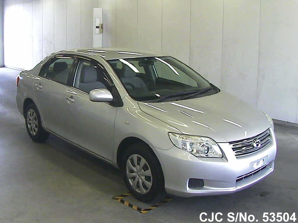 2008 Toyota Corolla Axio Silver for sale | Stock No. 53504 | Japanese ...