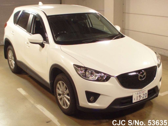 2012 Mazda CX-5 White for sale | Stock No. 53635 | Japanese Used Cars ...