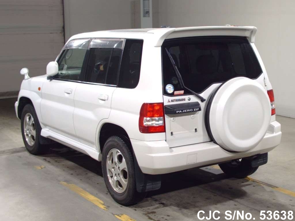 1999 Mitsubishi Pajero io White for sale | Stock No. 53638 | Japanese ...