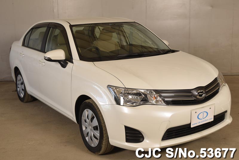 2012 Toyota Corolla Axio White for sale | Stock No. 53677 | Japanese Used Cars Exporter