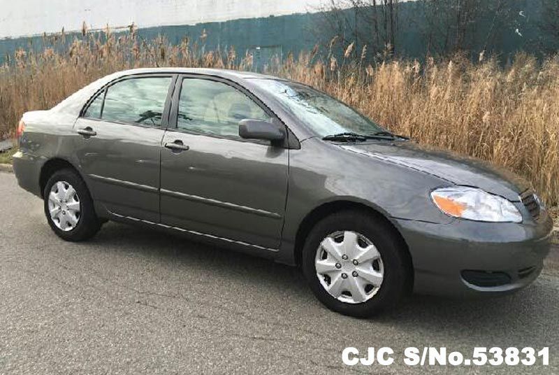2008 Left Hand Toyota Corolla Gray for sale | Stock No. 53831 | Left ...