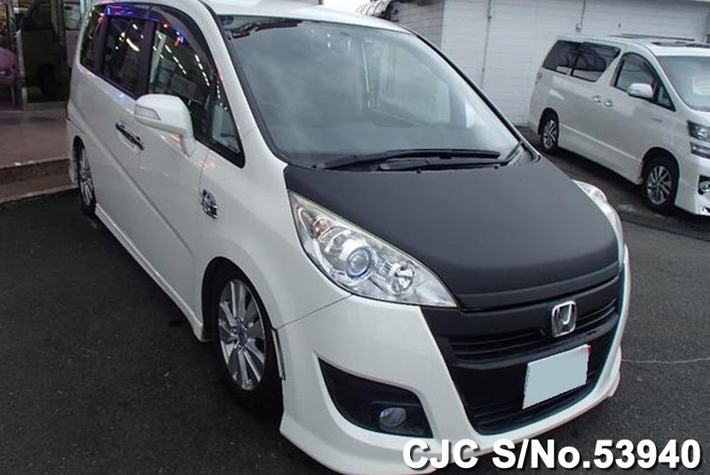 2009 Honda Step Wagon Pearl for sale | Stock No. 53940 | Japanese Used ...