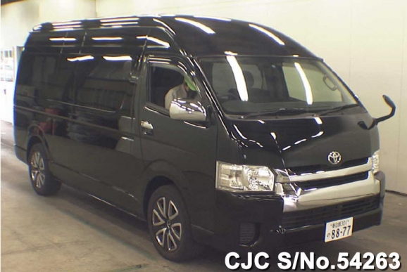 2015 Toyota Hiace Black for sale | Stock No. 54263 | Japanese Used Cars ...