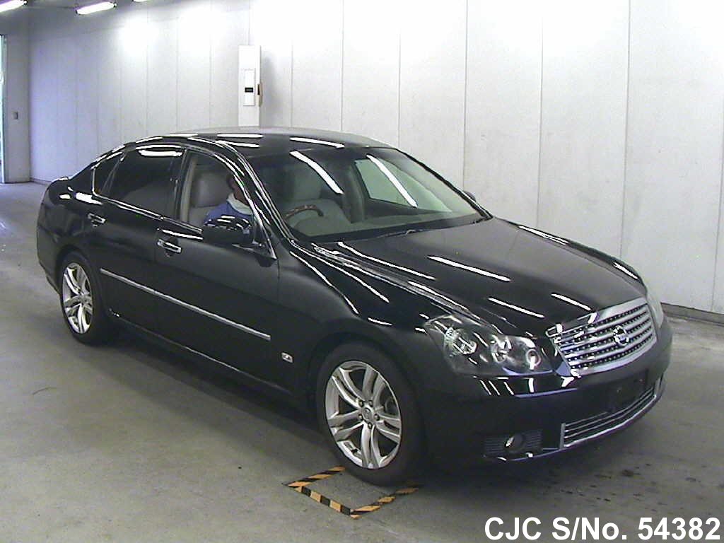 2006 Nissan Fuga Black for sale | Stock No. 54382 | Japanese Used Cars ...