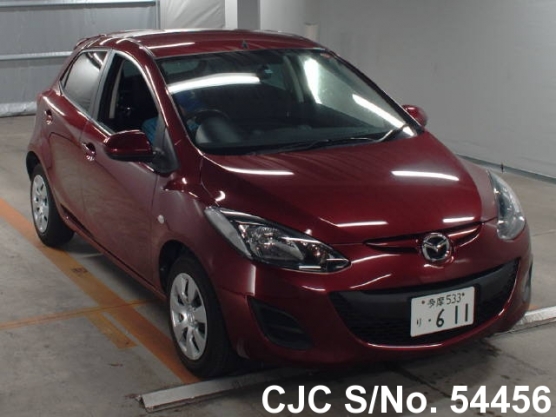 2012 Mazda Demio Red for sale | Stock No. 54456 | Japanese Used Cars ...
