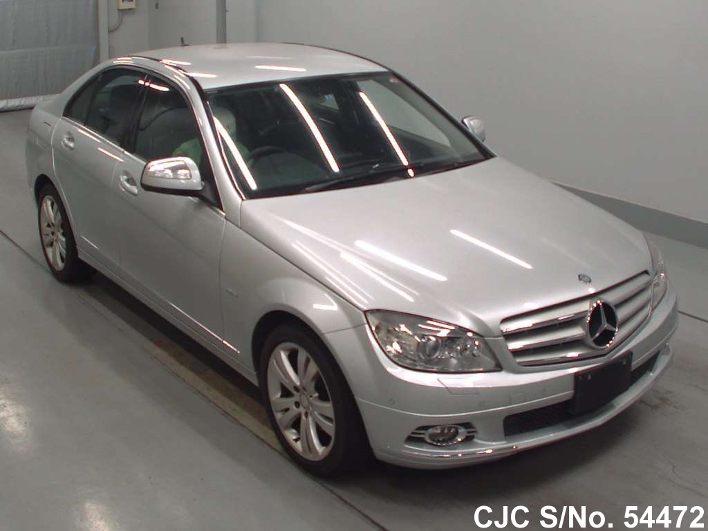 2007 Mercedes Benz C Class Silver for sale | Stock No. 54472 | Japanese ...