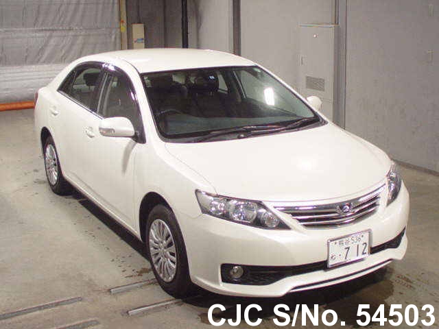 2012 Toyota Allion White for sale | Stock No. 54503 | Japanese Used ...