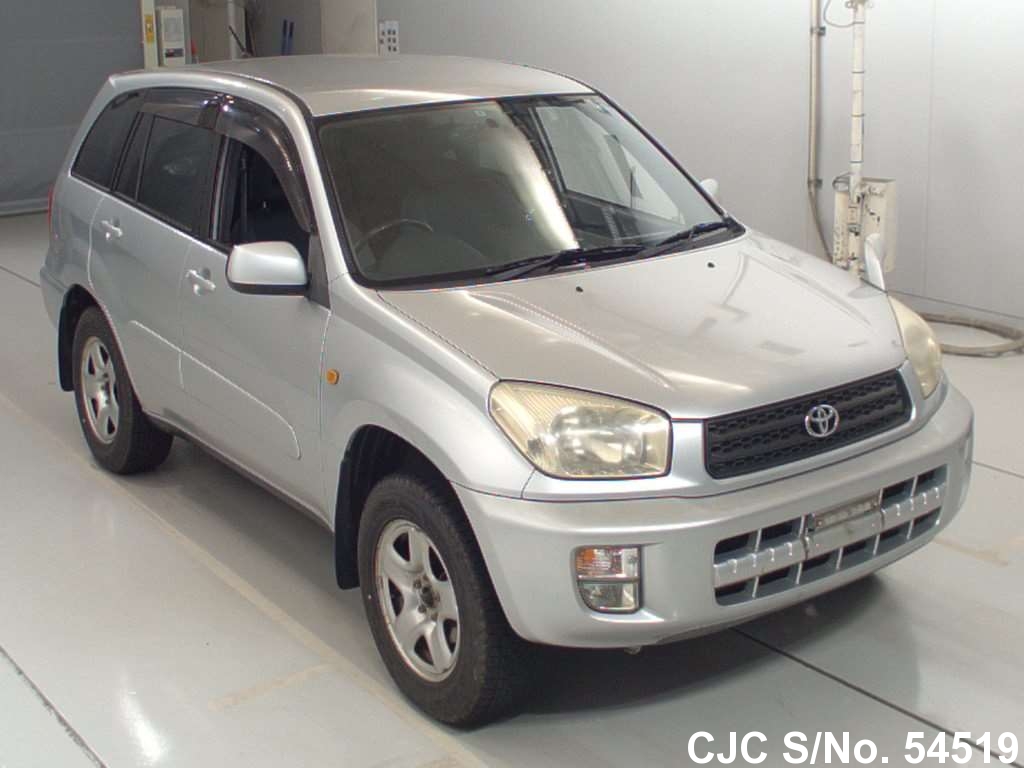 2001 Toyota Rav4 Silver for sale | Stock No. 54519 | Japanese Used Cars ...