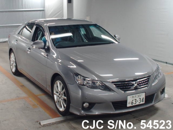 2009 Toyota Mark X Gray for sale | Stock No. 54523 | Japanese Used Cars ...