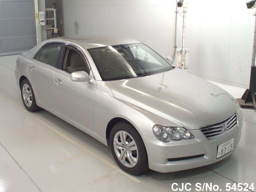 2008 Toyota Mark X Silver for sale | Stock No. 54524 | Japanese Used ...
