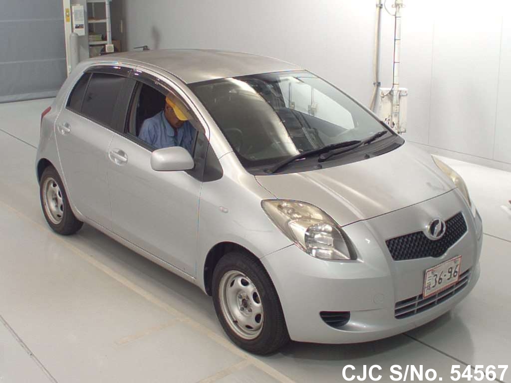 2007 Toyota Vitz Silver for sale | Stock No. 54567 | Japanese Used Cars ...
