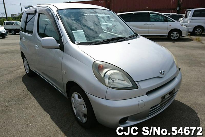 2002 Toyota Funcargo Silver for sale | Stock No. 54672 | Japanese Used ...