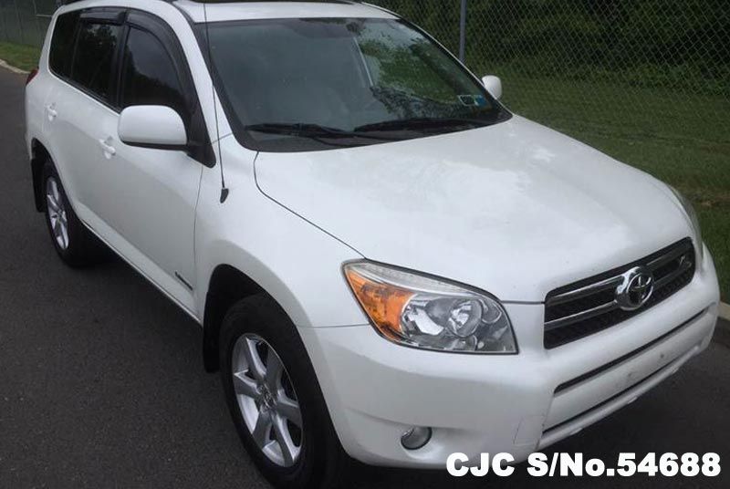2008 Left Hand Toyota Rav4 White for sale | Stock No. 54688 | Left Hand ...
