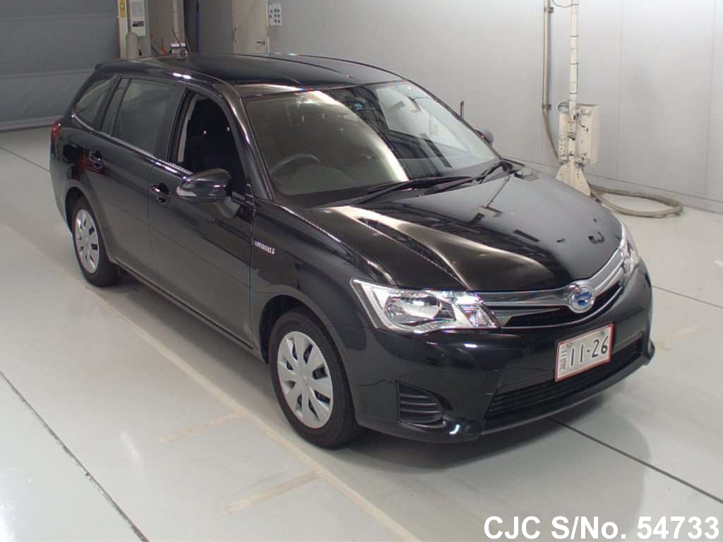 2013 Toyota Corolla Fielder Black for sale | Stock No. 54733 | Japanese ...