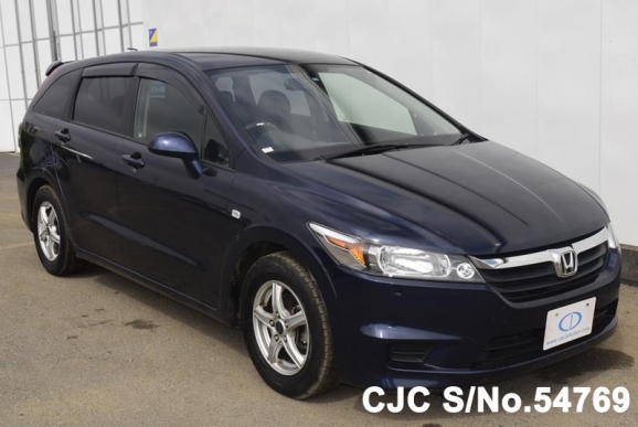 2008 Honda Stream Royal Blue for sale | Stock No. 54769 | Japanese Used ...