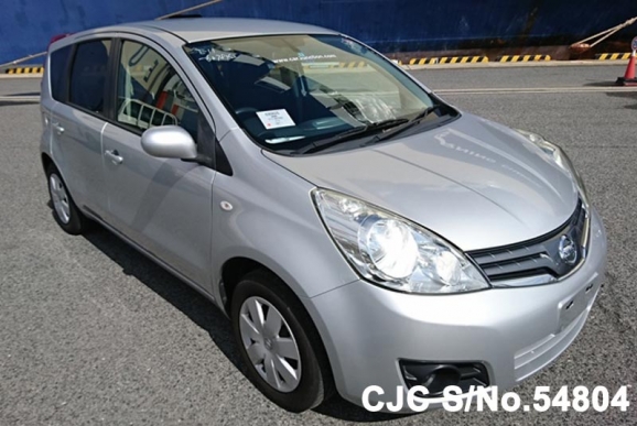 2011 Nissan Note Silver for sale | Stock No. 54804 | Japanese Used Cars ...
