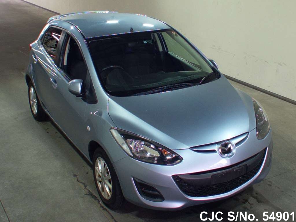 2012 Mazda Demio Blue for sale | Stock No. 54901 | Japanese Used Cars ...