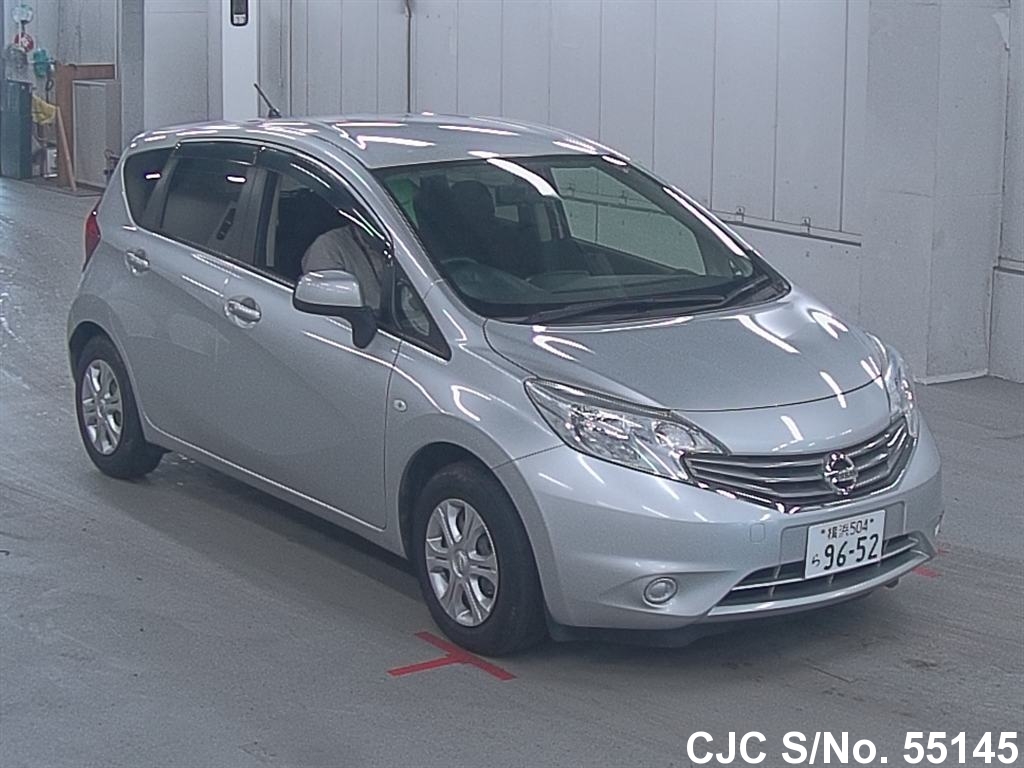 2012 Nissan Note Silver for sale | Stock No. 55145 | Japanese Used Cars ...