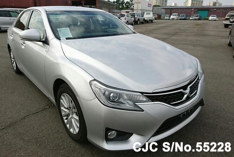 2012 Toyota Mark X Silver for sale | Stock No. 55228 | Japanese Used ...