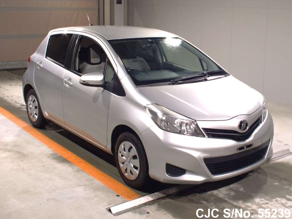 2012 Toyota Vitz Silver for sale | Stock No. 55239 | Japanese Used Cars ...