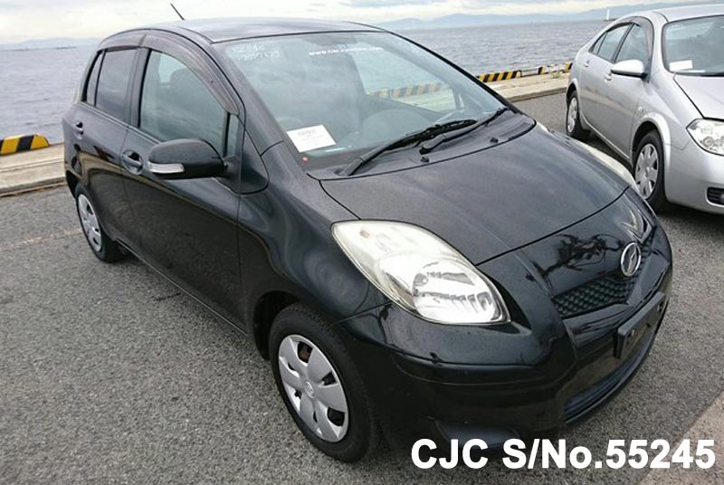 2007 Toyota Vitz Black for sale | Stock No. 55245 | Japanese Used Cars ...
