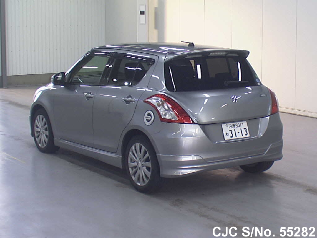 2012 Suzuki Swift Gray for sale | Stock No. 55282 | Japanese Used Cars ...