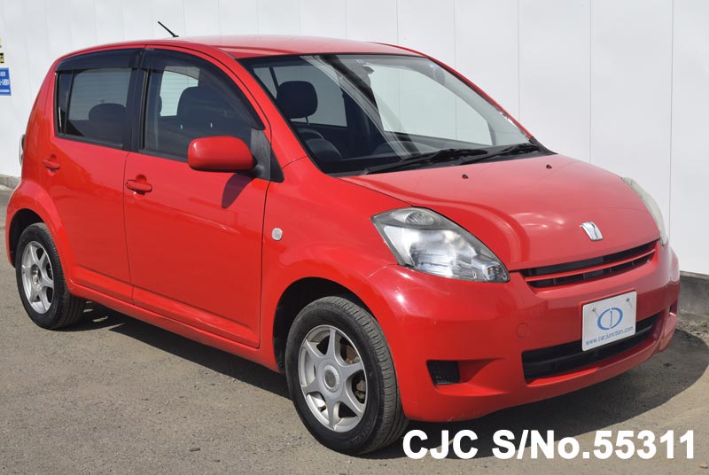 2007 Toyota Passo Red for sale | Stock No. 55311 | Japanese Used Cars ...
