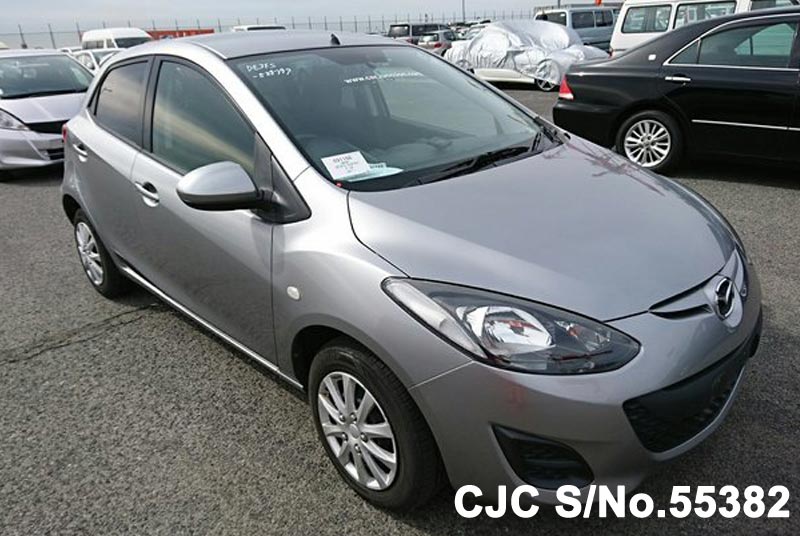 2012 Mazda Demio Silver for sale | Stock No. 55382 | Japanese Used Cars ...