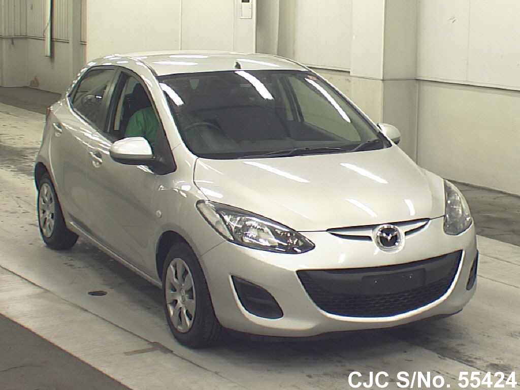 2012 Mazda Demio Silver for sale | Stock No. 55424 | Japanese Used Cars ...