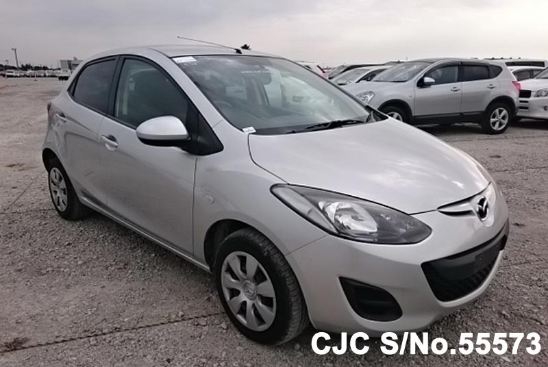 2012 Mazda Demio Silver for sale | Stock No. 55573 | Japanese Used Cars ...