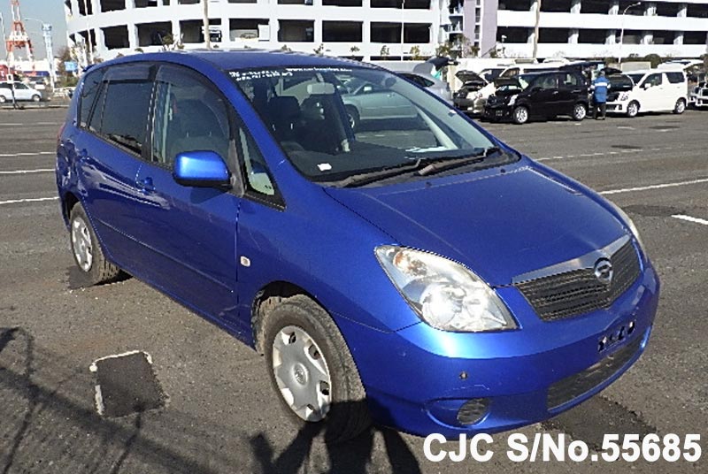 2002 Toyota Spacio Blue for sale | Stock No. 55685 | Japanese Used Cars ...